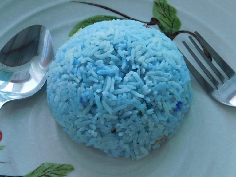 Blue Rice (Rice Cooker) | Thailand 1 Dollar Meals